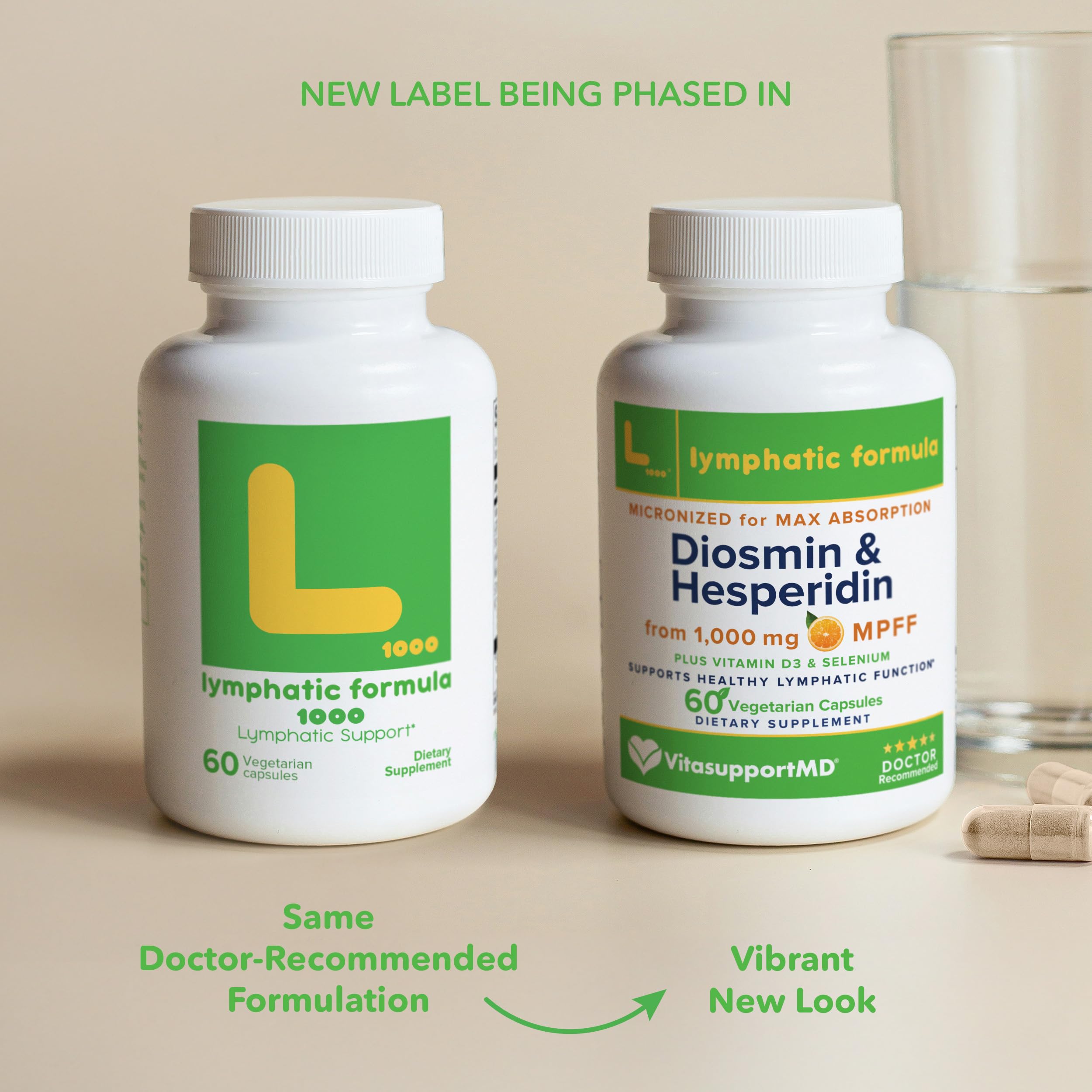 Mua VITASUPPORTMD Lymphatic Formula, Diosmin Hesperidin 1000 mg, MPFF ...