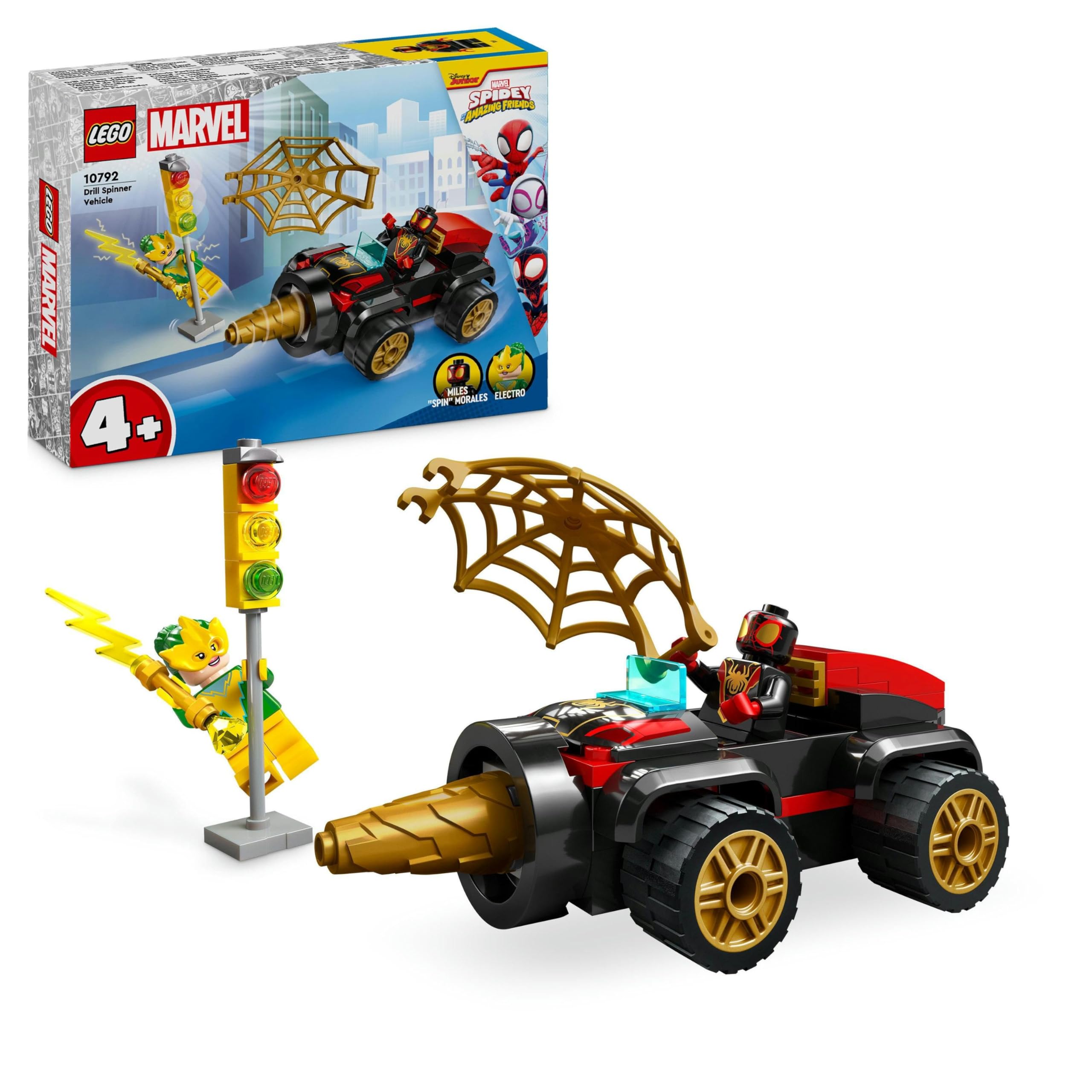 Mua Marvel Spidey and his Amazing Friends Drill Spinner Vehicle, Spider ...