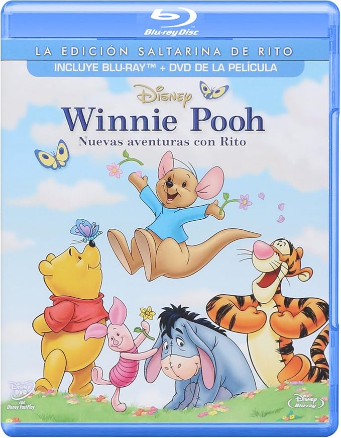 Winnie Pooh: Nuevas Aventuras Con Rito E.E. 2014 Br + Dvd Combo Pack ...