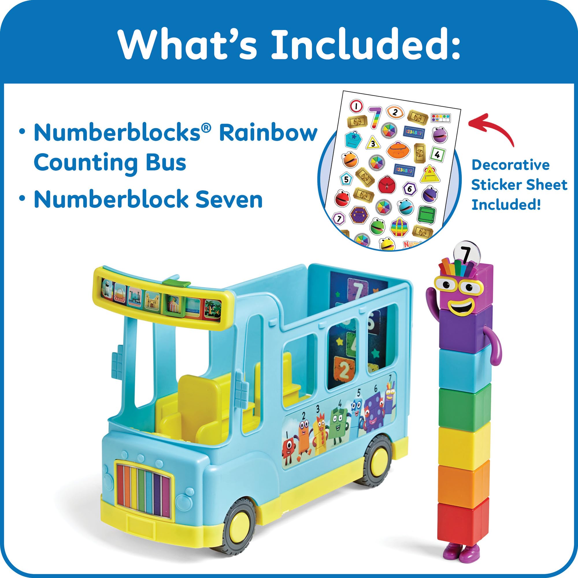 Mua hand2mind Numberblocks Rainbow Counting Bus, Music Toys for Kids ...