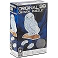 Amazon.com: BePuzzled Original 3D Crystal Jigsaw Puzzle - Owl Animal ...