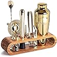 Amazon.com: Mixology Bartender Kit: 10-Piece Bar Tool Set with Bamboo Stand | Perfect Home ...