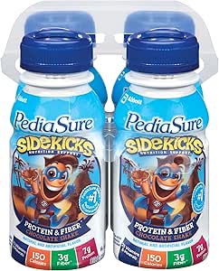 Amazon.com: Pediasure Sidekicks Chocolate, Liquid, 8-Ounce, 4-Count ...