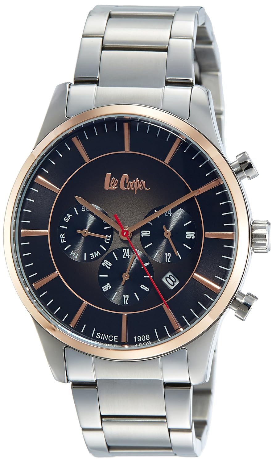 Buy Lee Cooper Analog Gunmetal Dial Men's Watch - LC06213550 at Amazon.in