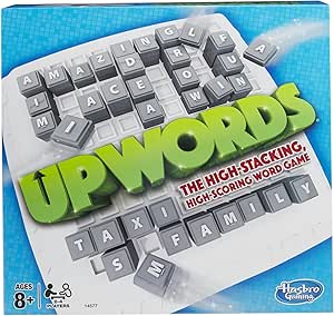 Amazon.com: Upwords Board Game - The Exciting High Stacking, High ...