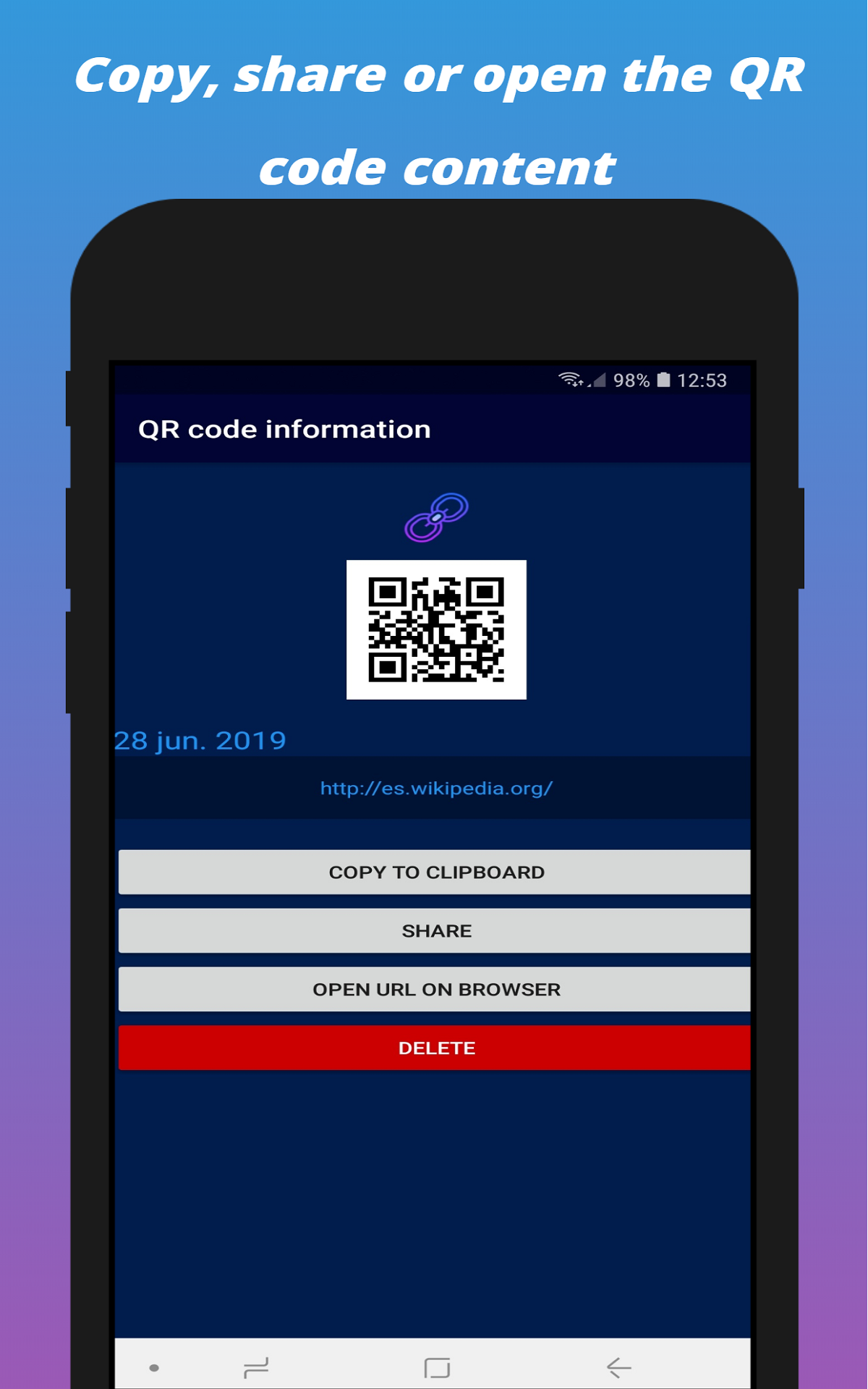QR code reader (QR scanner with history + flashlight):Amazon.in ...
