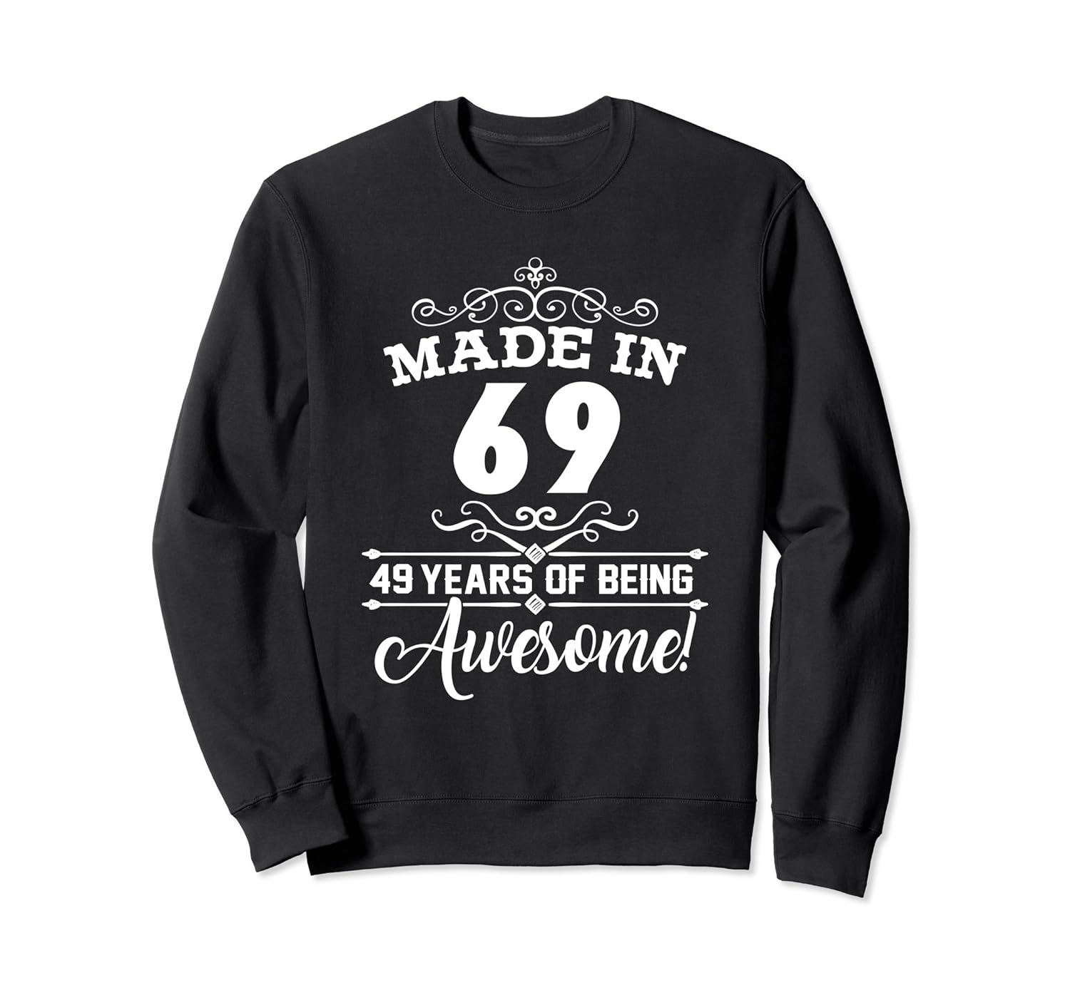 Sweet 49TH Birthday Party Gifts of 49 Years Old 1969 T-Shirt-mt ...