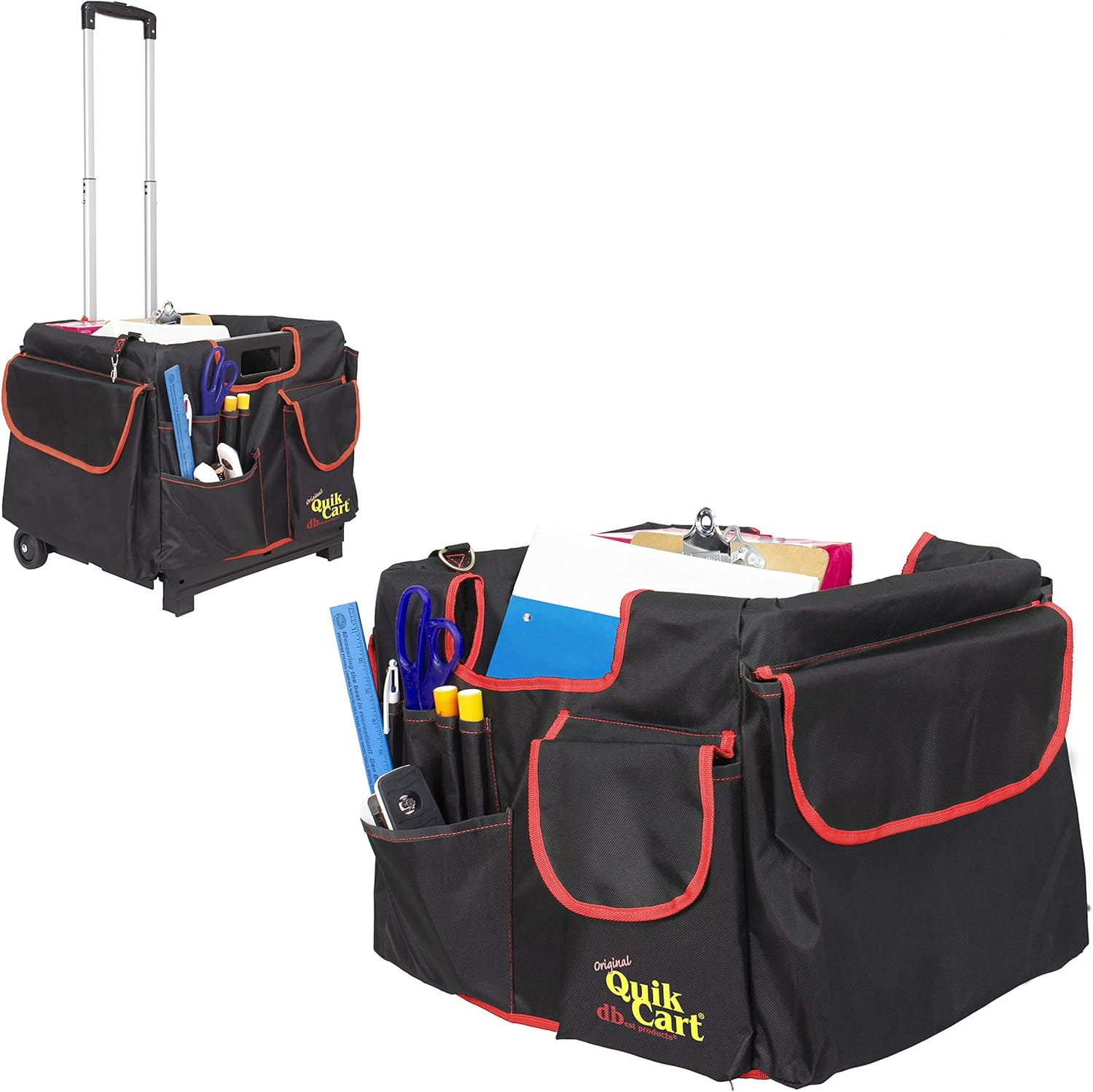 dbest products Quik Cart Pockets Bundle Caddy Organizer Teacher Tote ...