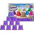 Amazon.com: Kinetic Sand, Castle Containers 10-Color Pack of Play Sand ...