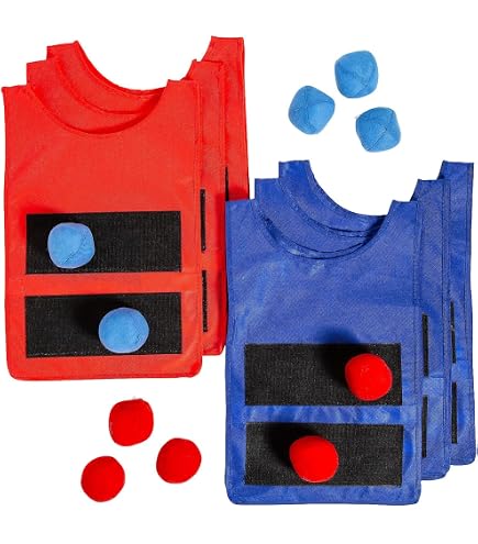 Dodge Ball Lobamop Dodgeball Game Set - 2Pcs Kids Dodgeball Tag Sticky ...