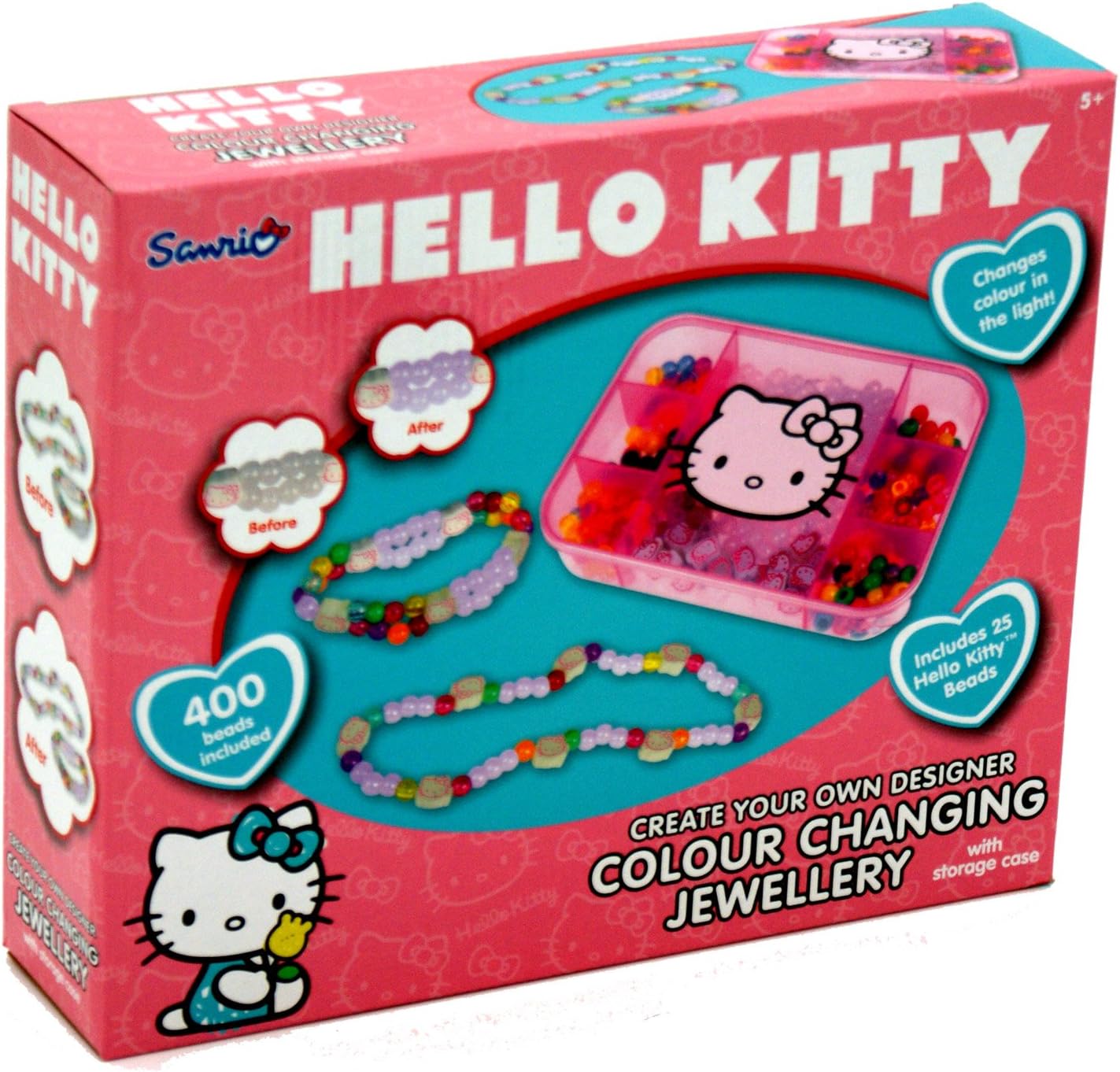 Hello Kitty Create Your Own Colour Changing Jewellery: Amazon.co.uk ...