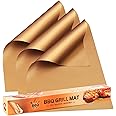 Amazon.com: SKYBD Copper Grill Mat for Outdoor Grill (Set of 3), Non ...