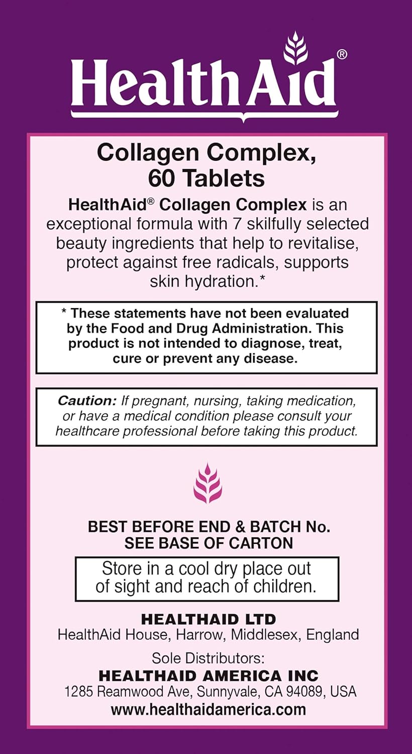 HealthAid Collagen Complex Tablets, 60-Count – BigaMart