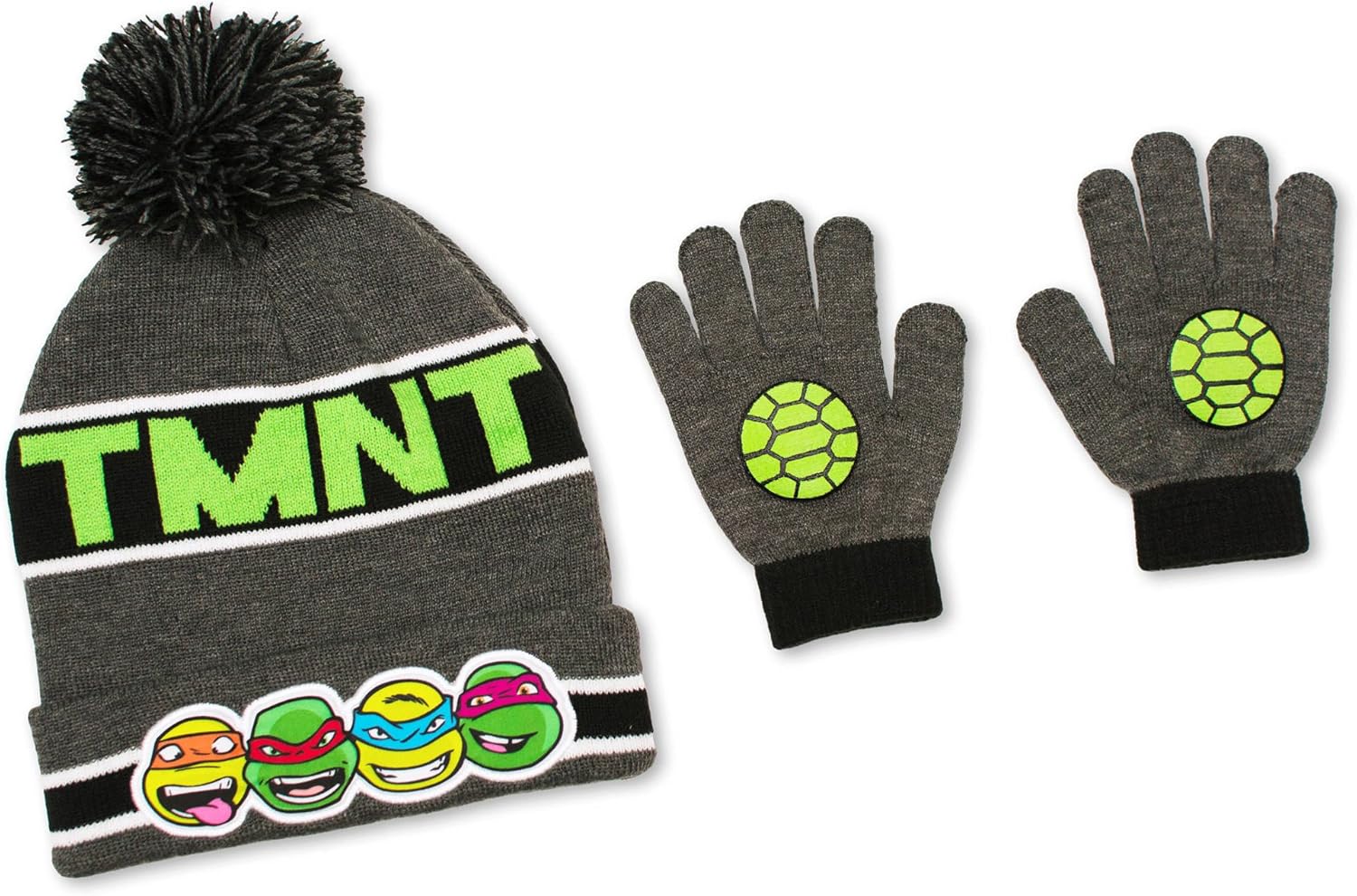 Amazon.com: Teenage Mutant Ninja Turtles TMNT Boys Winter Hat and ...