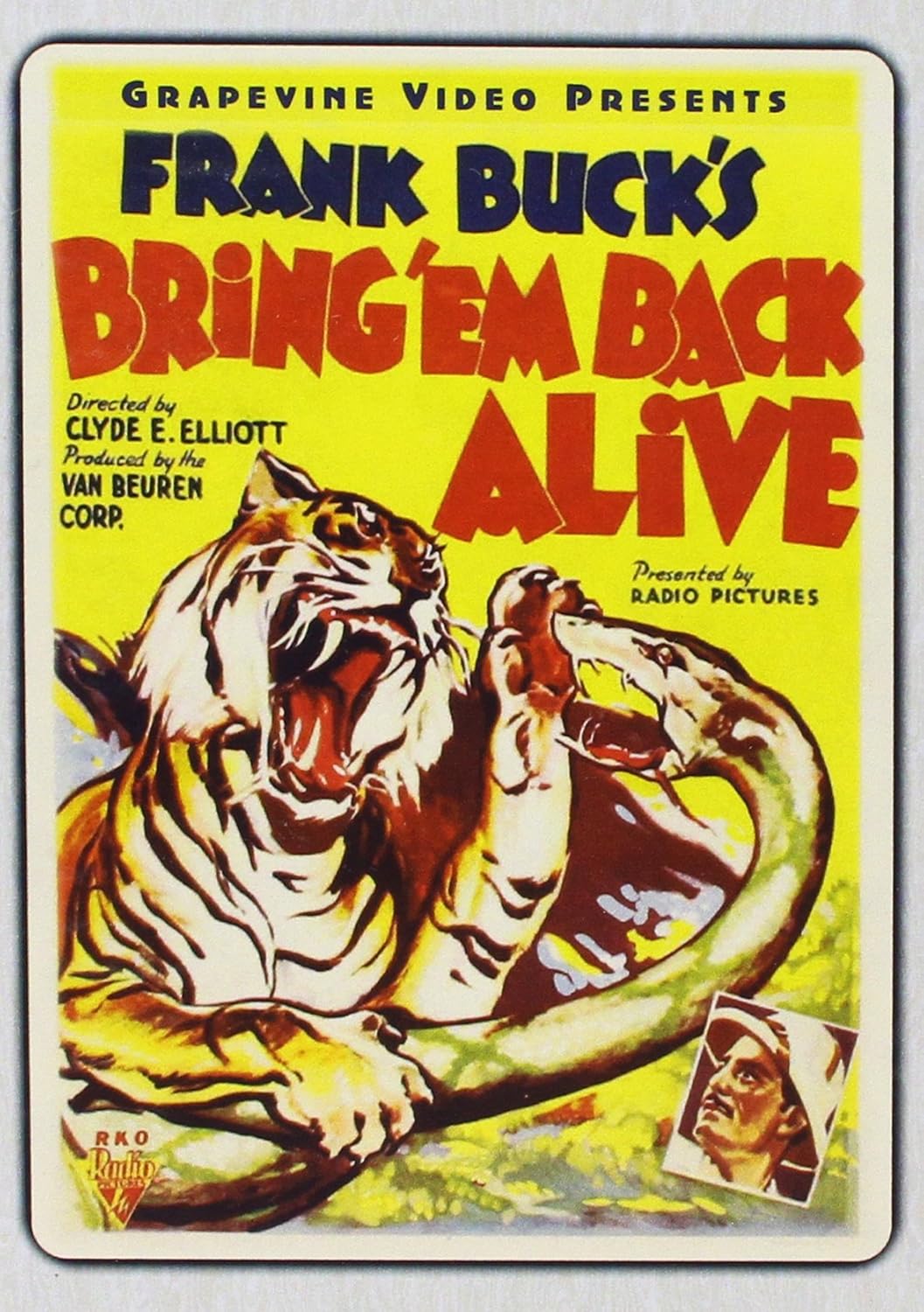 BRING EM BACK ALIVE (1932): Amazon.co.uk: DVD & Blu-ray