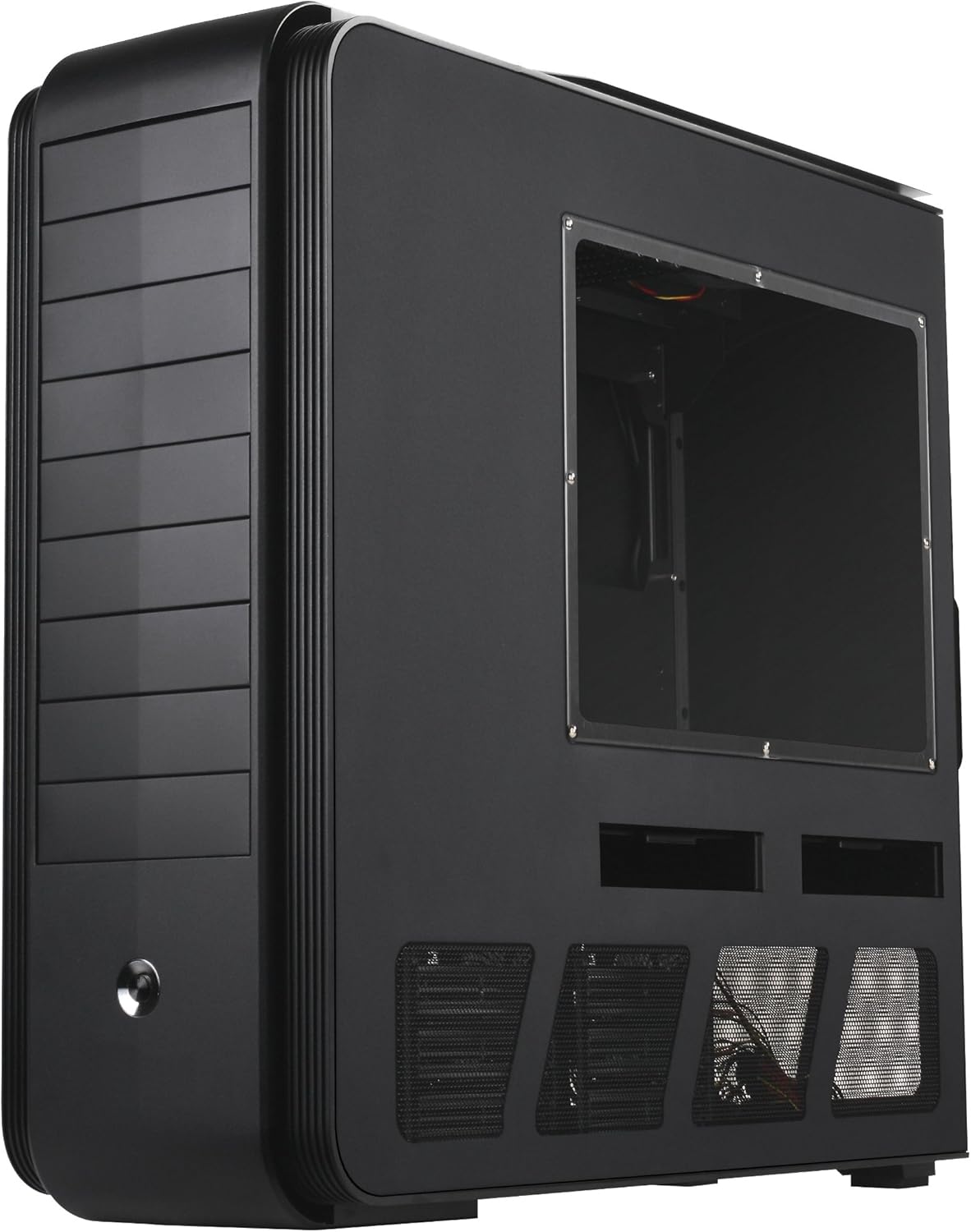 Amazon.com: Silverstone ATX Tower Computer Case with Dual Aluminum ...