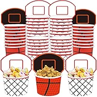 Amazon.com: gisgfim Basketball Party Hoop Snack Cups Snack Bowls ...