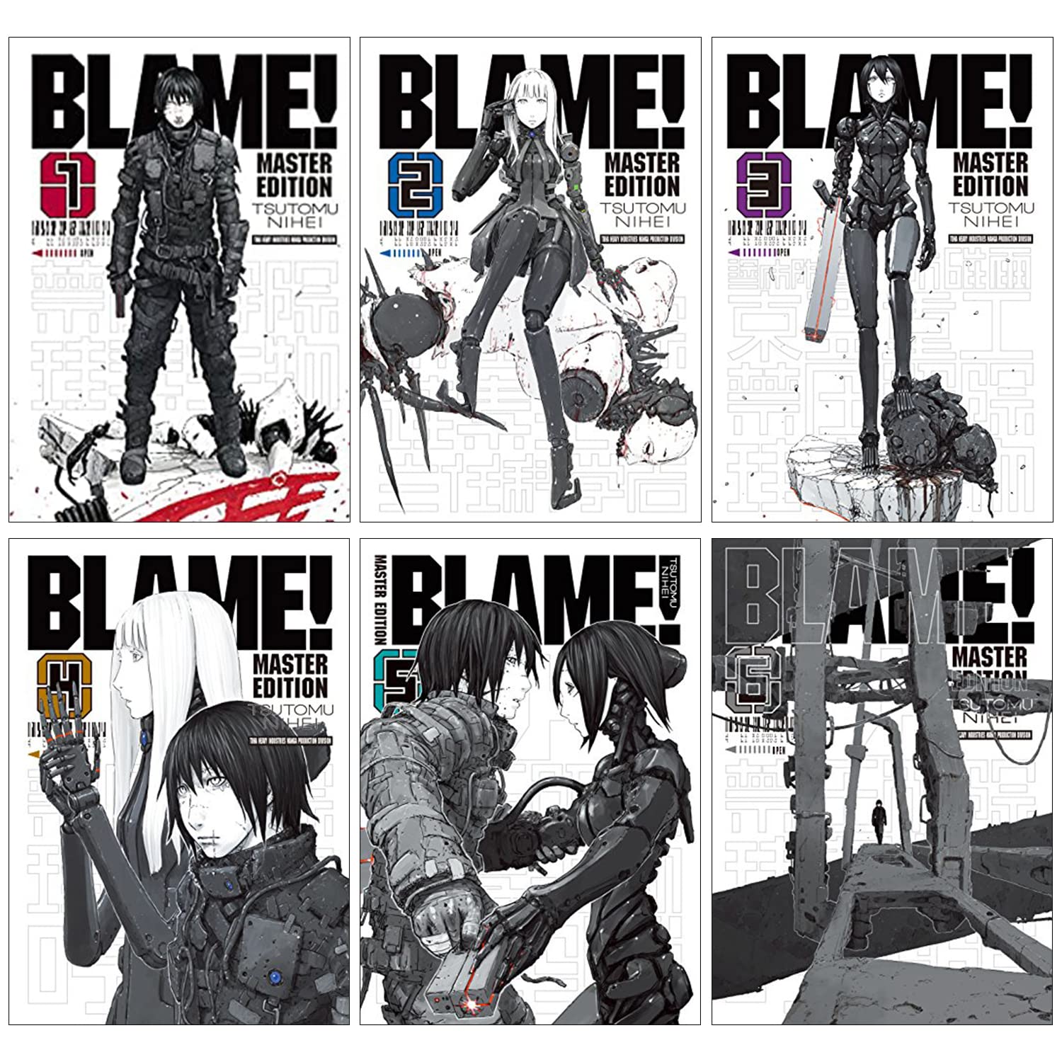 Mua BLAME! Manga Vol 1-6 Complete Master Edition 6-book Set by Tsutomu ...