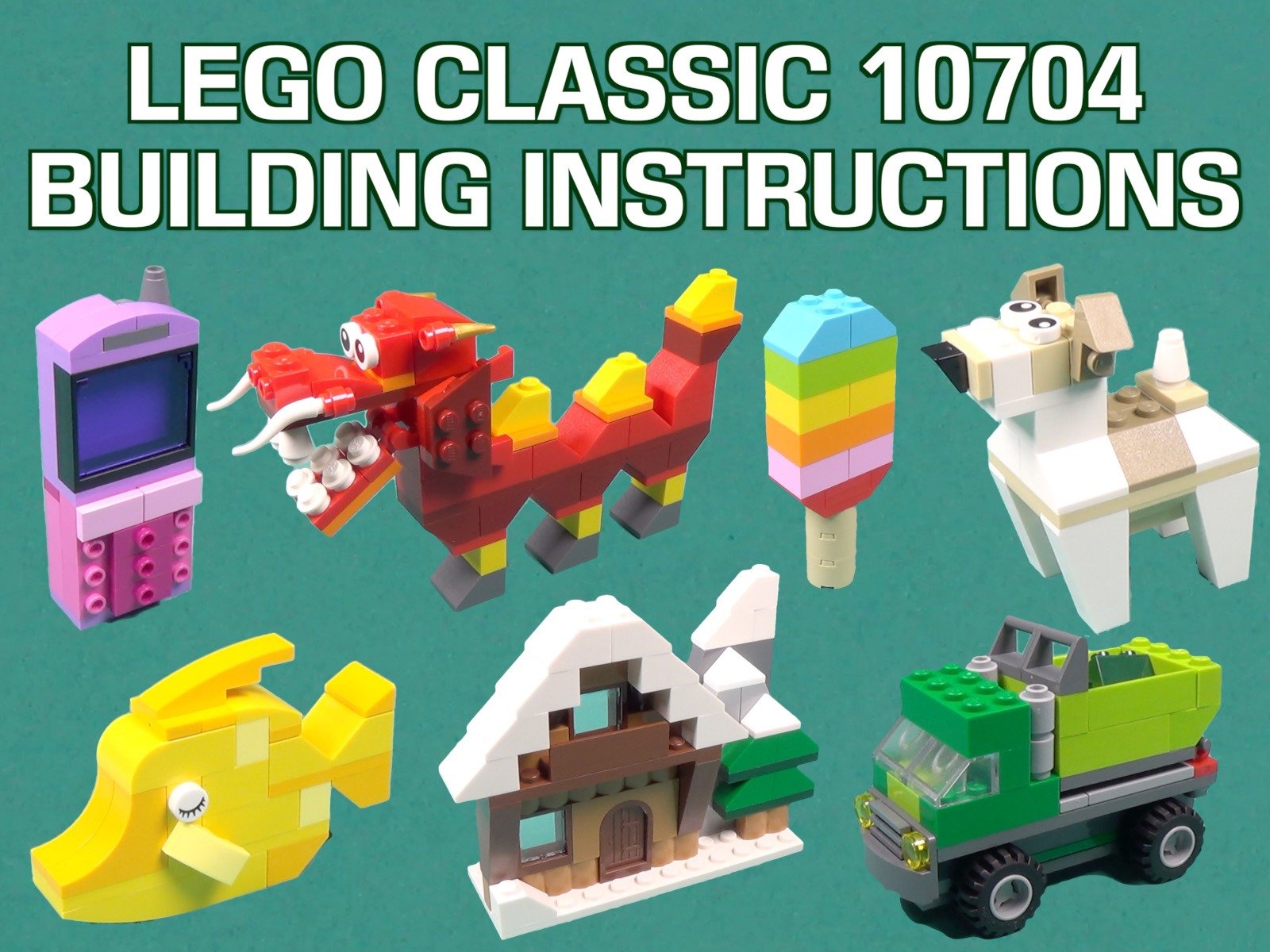 Amazon co jp LEGO Classic 10704 Building Instructions Prime Video Amazon co jp LEGO Classic 10704 Building Instructions Prime Video