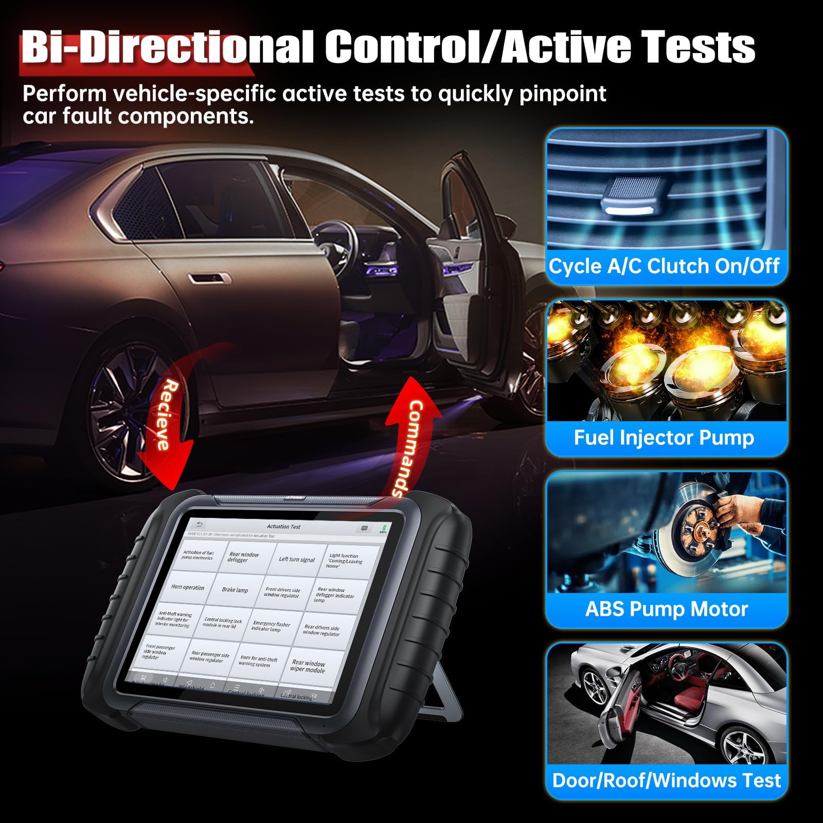 Mua XTOOL D8S OBD2 Scanner: 2024 Upgrade of D8 Scanner, Bidirectional Scan Tool with 3-Year ...