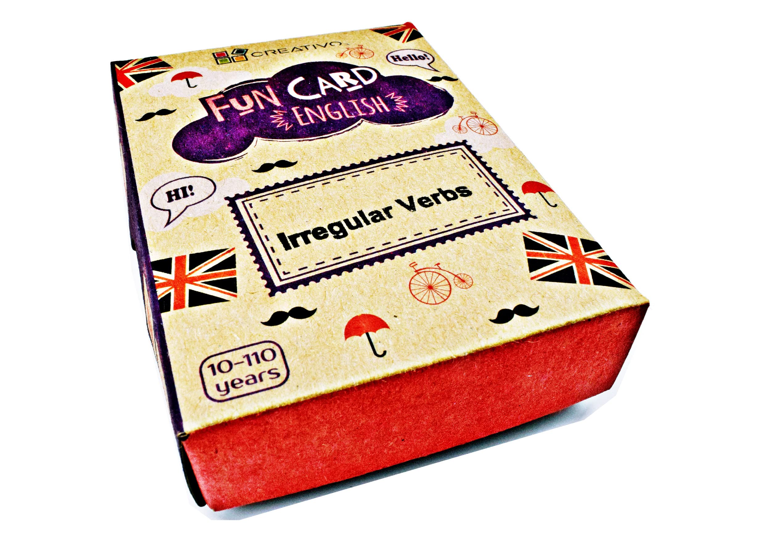 Mua Fun Card English Irregular Verbs (grammar and vocabulary flashcards ...