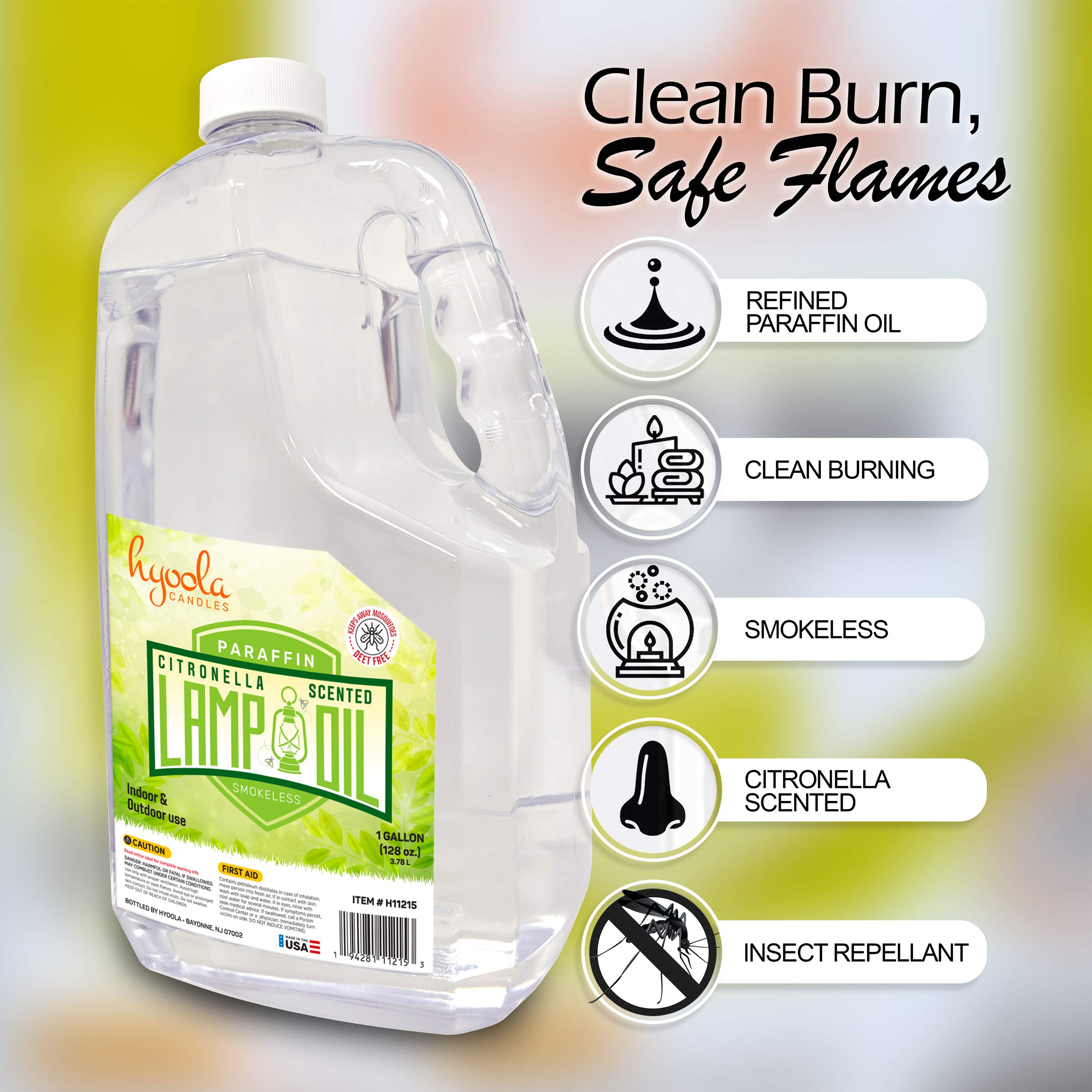 Mua Citronella Lamp Oil, 1 Gallon - Smokeless Insect and Mosquito ...