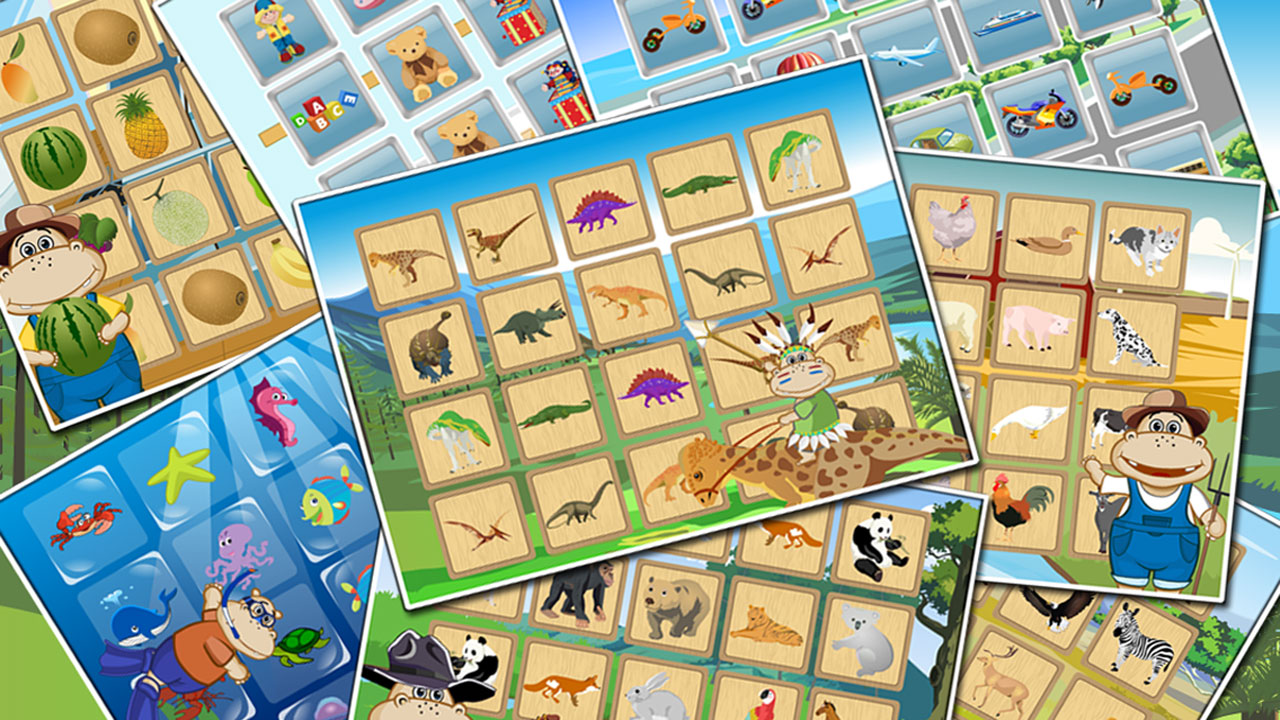 Amazing Memory Match - Learning Games for toddler and baby kids free ...