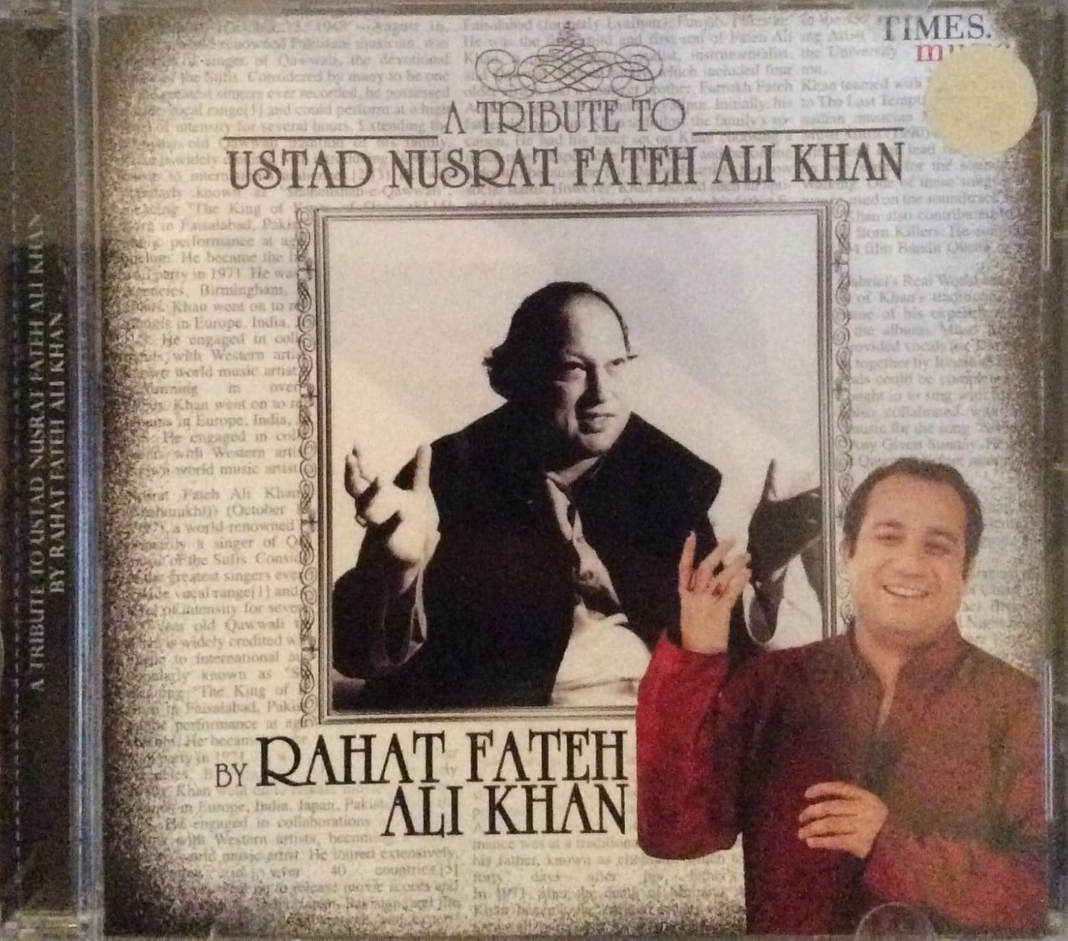 USTAD NUSRAT FATEH ALI KHAN - A Tribute to Nusrat Fateh Ali Khan ...