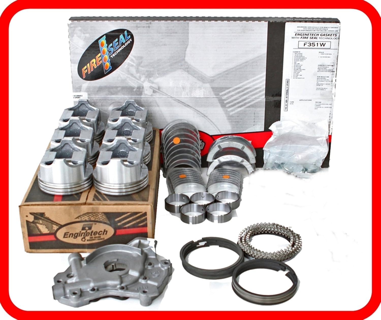 Amazon.com: Engine Rebuild Overhaul Kit FITS: 1996-1998 Dodge Cummins ...