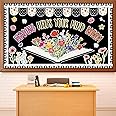 Amazon.com: Reading Bulletin Board Decorations Summer Flowers Reading ...
