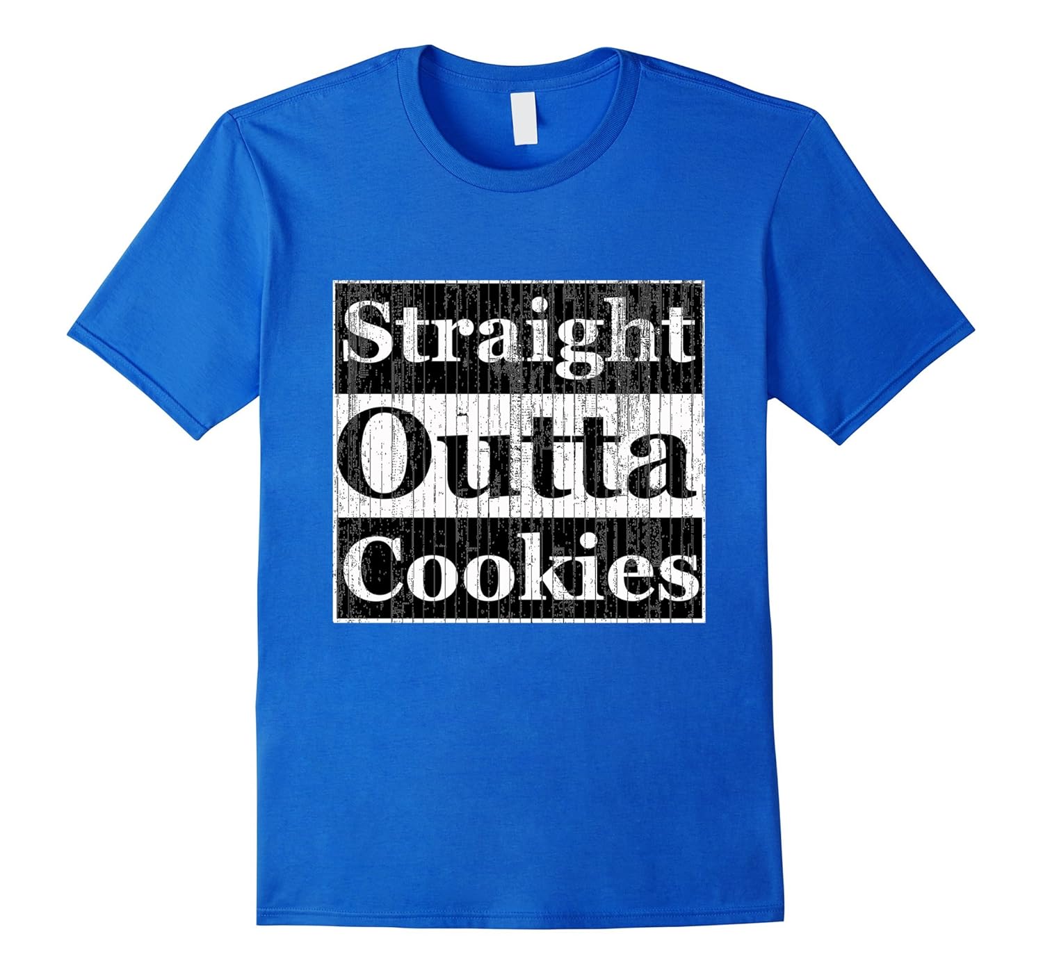 Straight Outta Cookies Funny Cute Scout Graphic T-Shirt-4LVS – 4loveshirt