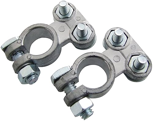 Amtech J0250 Heavy Duty Battery Clamps, 2-Piece: Amazon.co.uk: DIY & Tools