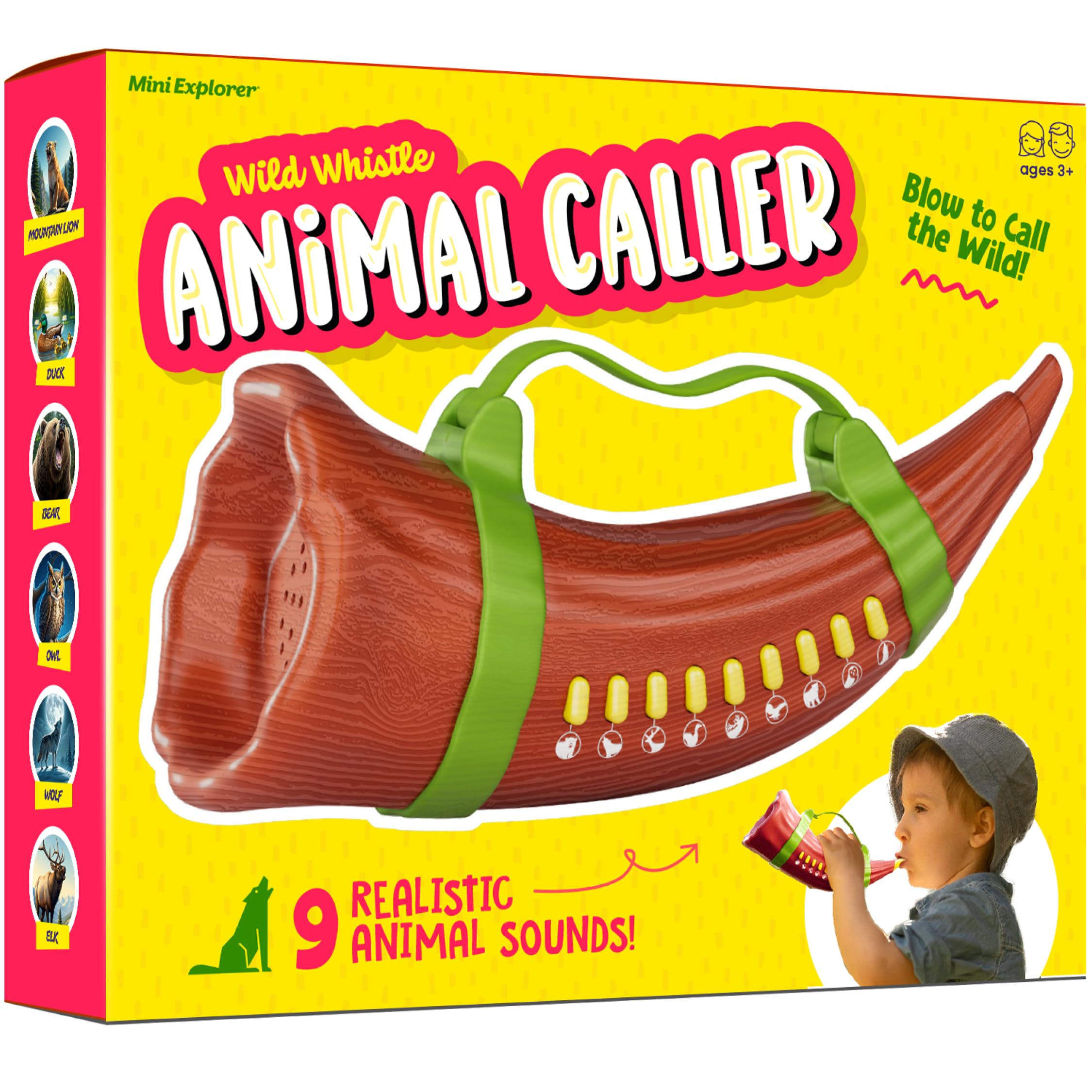 Animal Caller for Kids Rechargeable - Kids Outdoor Toys Gifts - Outdoor ...