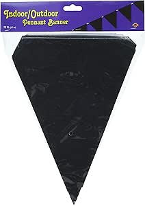 Amazon.com: Beistle Indoor/Outdoor Pennant Banner, 10-Inch by 12-Feet ...