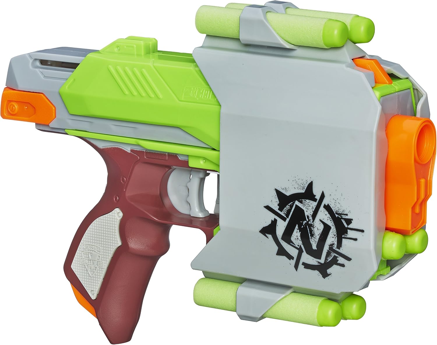 Lança Dardo Nerf Zombie Sidestrike Hasbro Verde em Promoção no Oferta ...