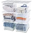 Amazon.com - Citylife 54Quart Stackable Storage Plastic Storage Box ...