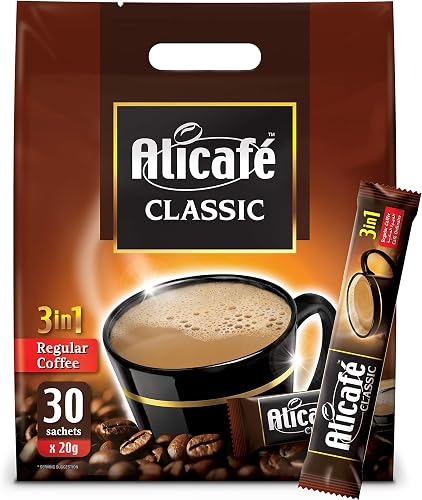 Alicafe Classic 3 In 1 Coffee, 30 X 20 G, Brown price in Saudi Arabia ...
