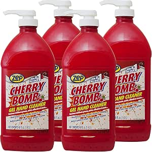 Amazon.com: Zep Cherry Bomb Industrial Pumice Hand Cleaner - 48 Ounce ...