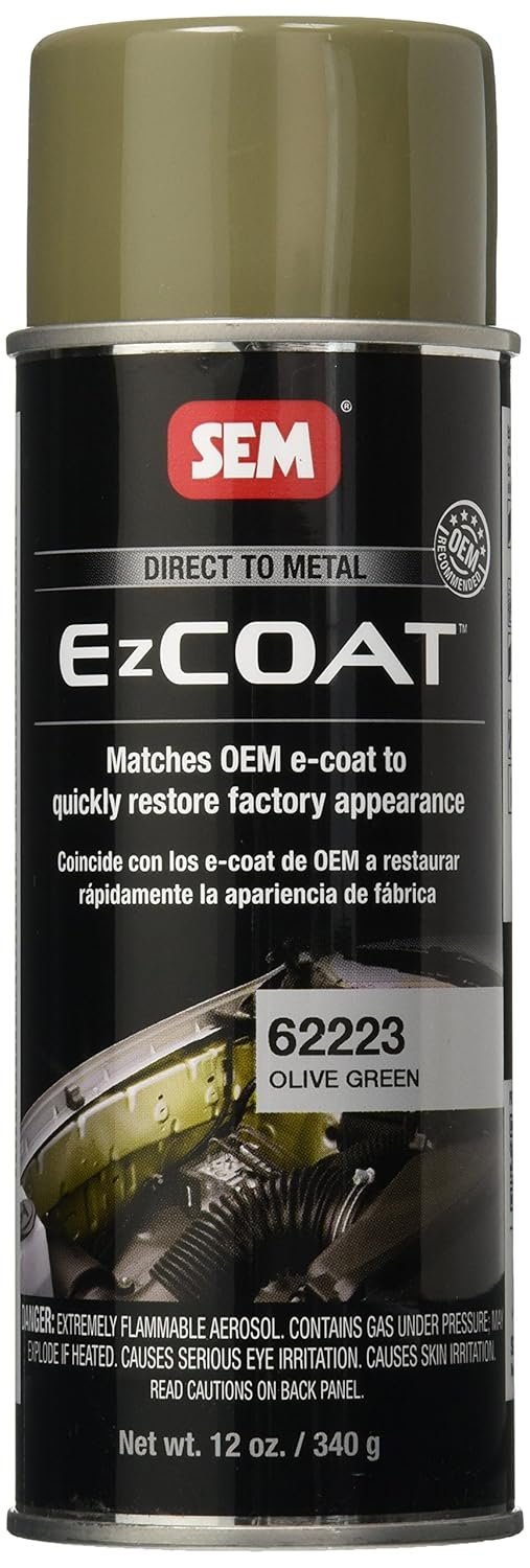 Amazon.com: SEM 62223 Olive Green Ez Coat - 12 oz.: Automotive