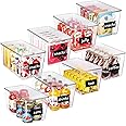 Amazon.com - Vtopmart 8 Pack Large Clear Plastic Storage Bins with Lids ...