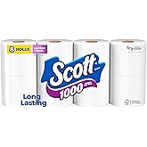 Amazon.com: Scott 1000 Sheets Per Roll Toilet Paper, Bath Tissue, 20 Rolls : Health & Household