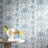 RoomMates York Wallcoverings Ashford Toiles Old World Toile Prepasted ...