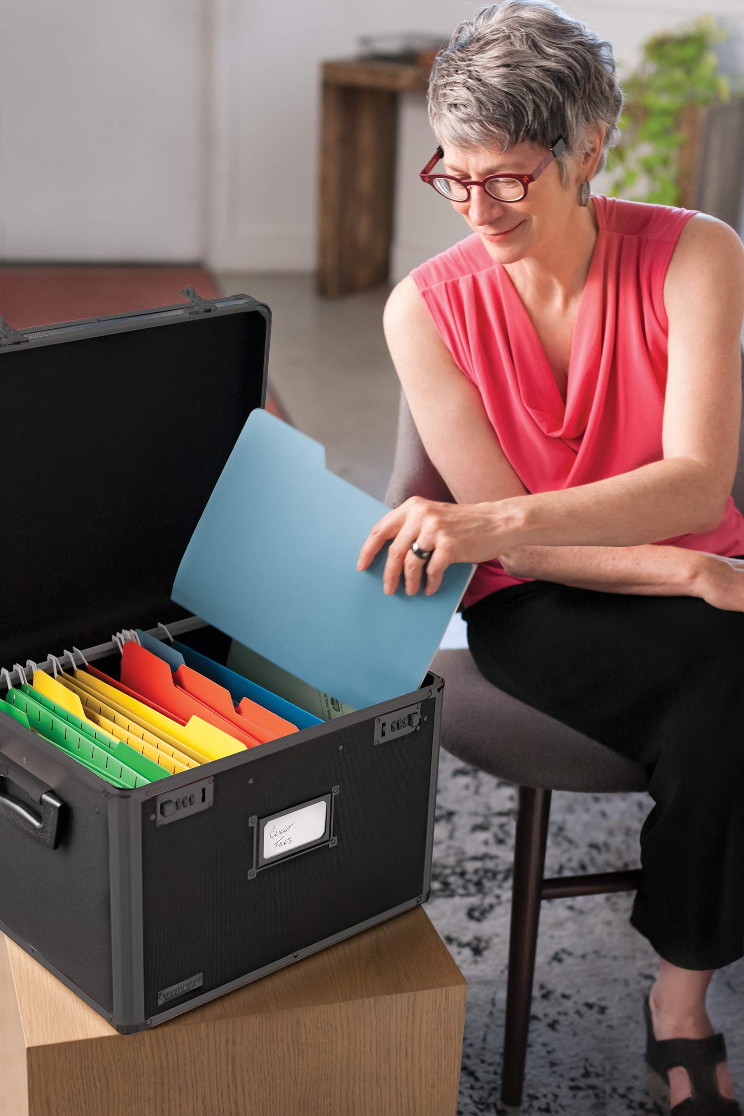 Mua Vaultz Locking File Storage Box, Two-Handled, Letter/Legal File ...