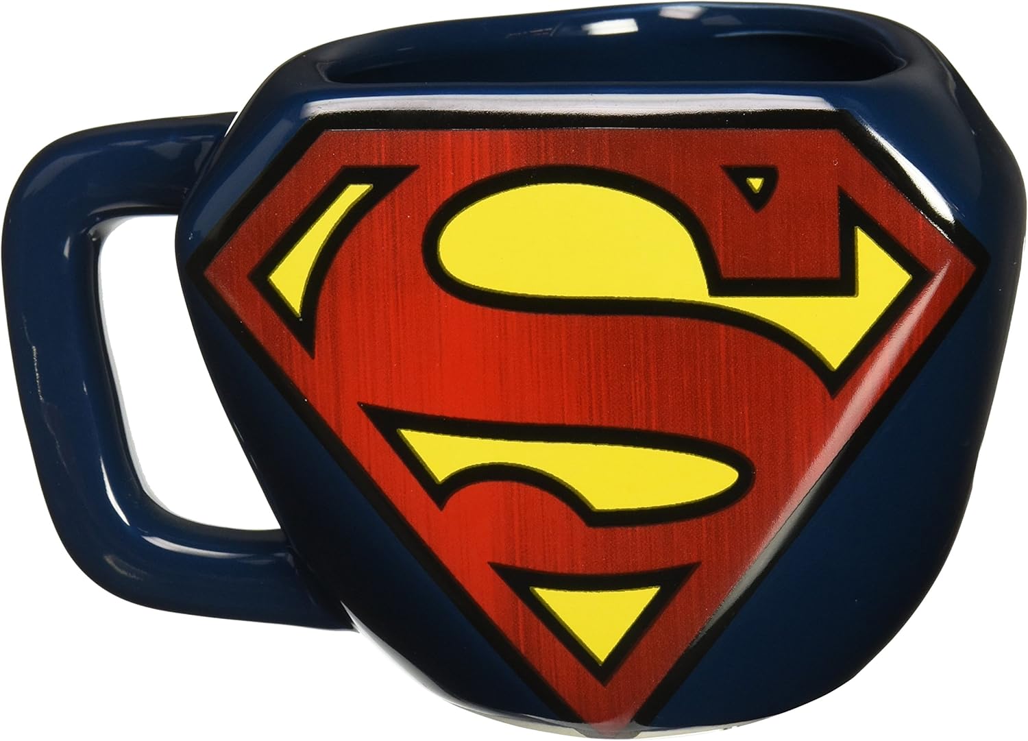 DC Comics Superman Shaped Mug, Multi-Colour: Amazon.co.uk: Kitchen & Home
