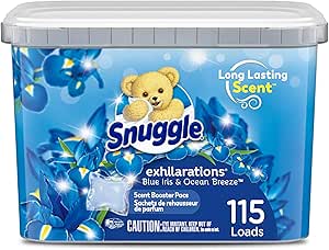 Amazon.com: Snuggle Scent Boosters In-Wash Laundry Scent Pacs, Blue ...