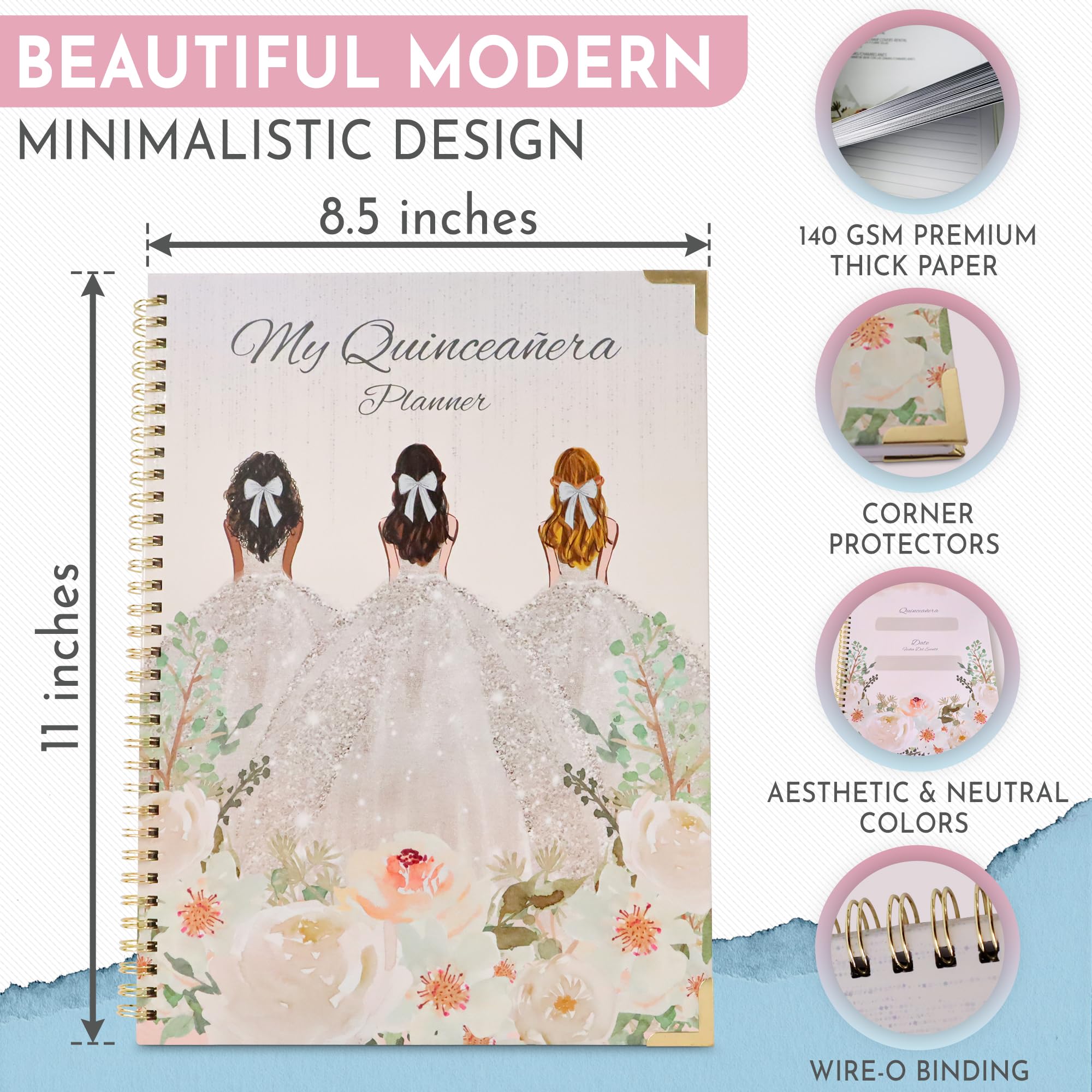 Mua Happy 15th Birthday My Quinceanera Planner Bilingual English ...