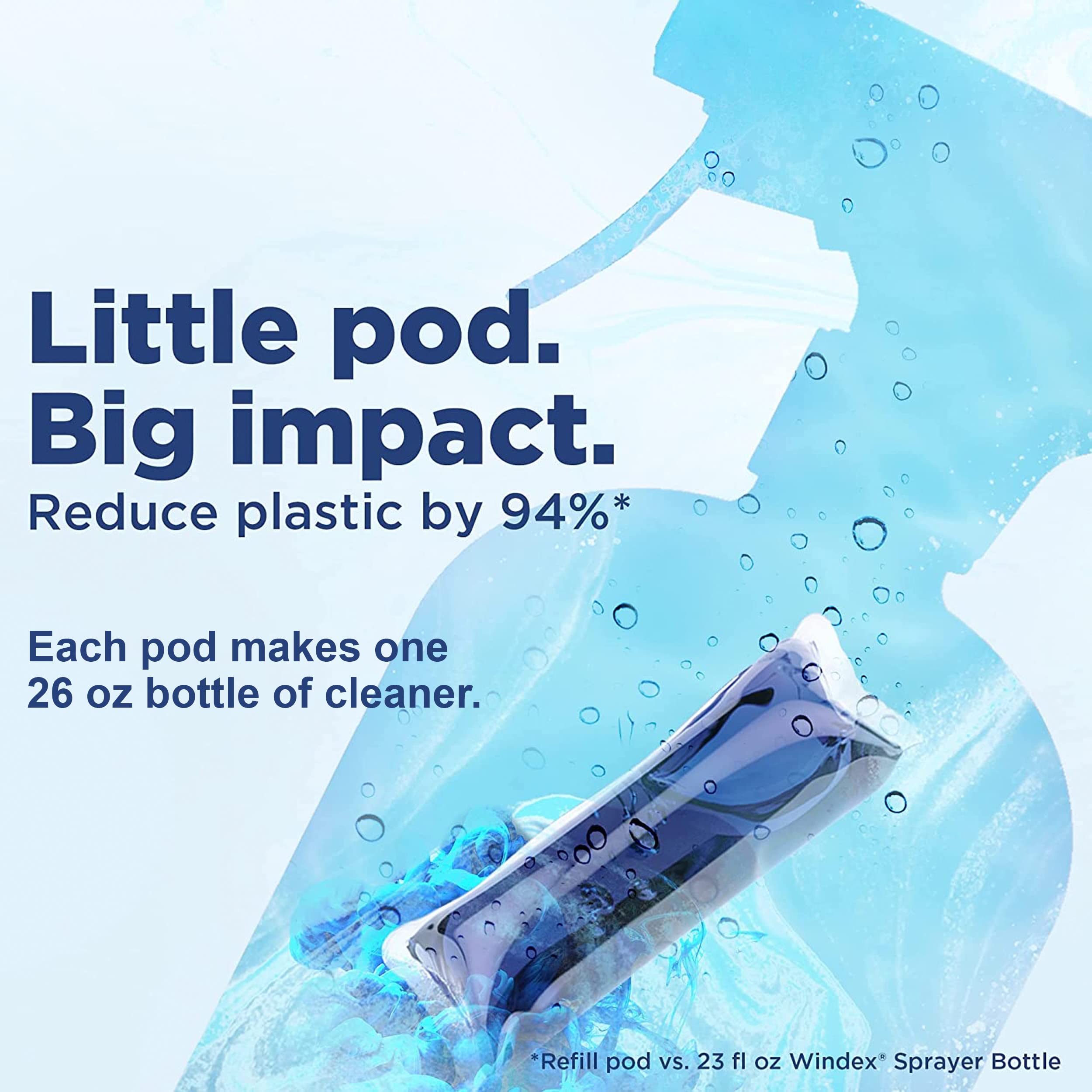 Mua Windex Dissolve Concentrated Pods, Glass Cleaner, 3 Count ...