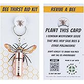 Amazon.com: Gold Bee Revival Kit by Revive a Bee - Keychain with Sugar ...