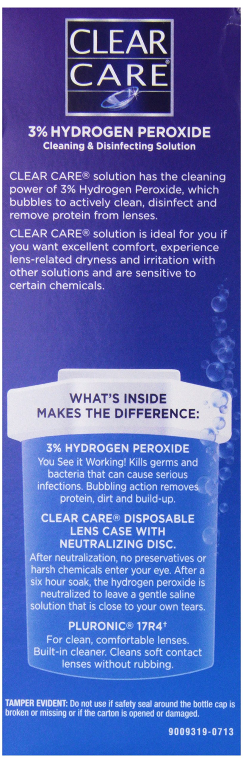 Mua Clear Care CARE Cleaning & Disinfection Solution with Lens Case ...