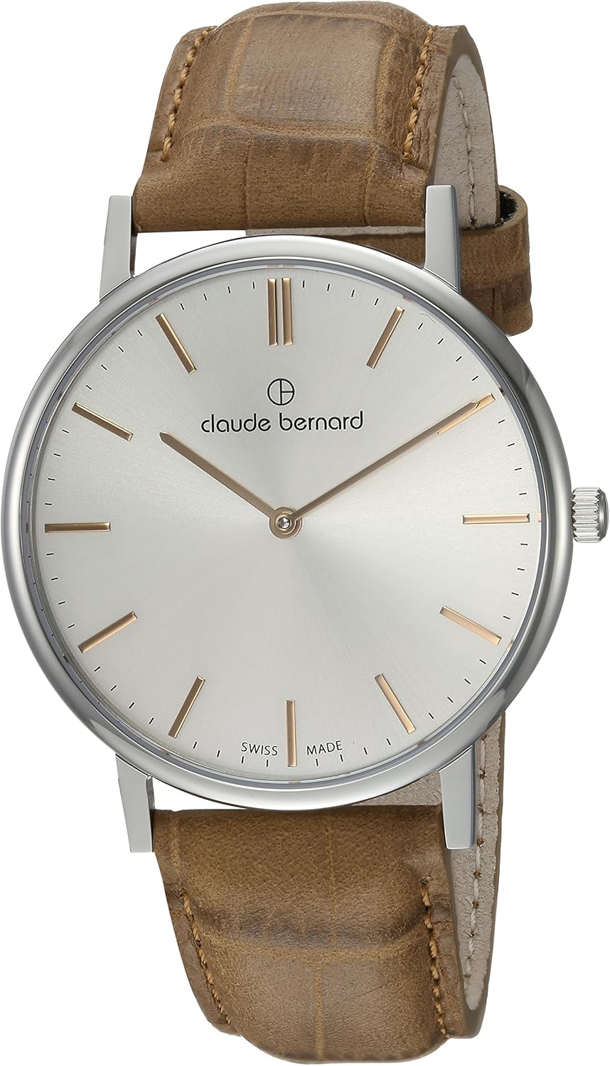 Buy Claude Bernard Classic Analog Silver Dial Men's Watch-20214 3 AIR ...